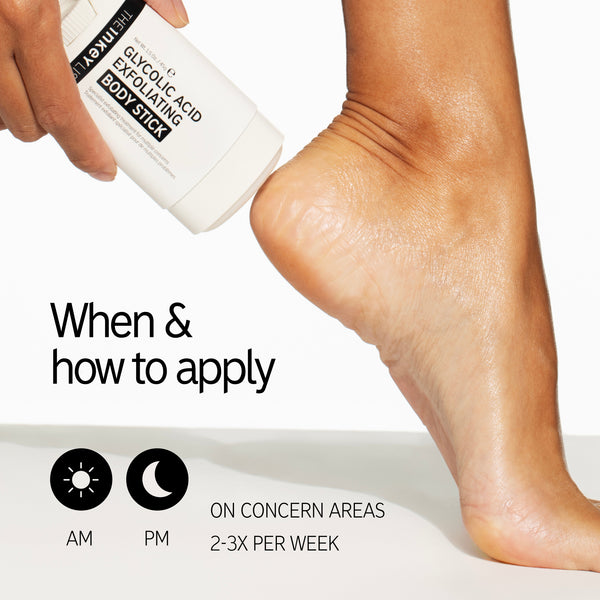 Glycolic Acid Exfoliating Body Stick | The INKEY List