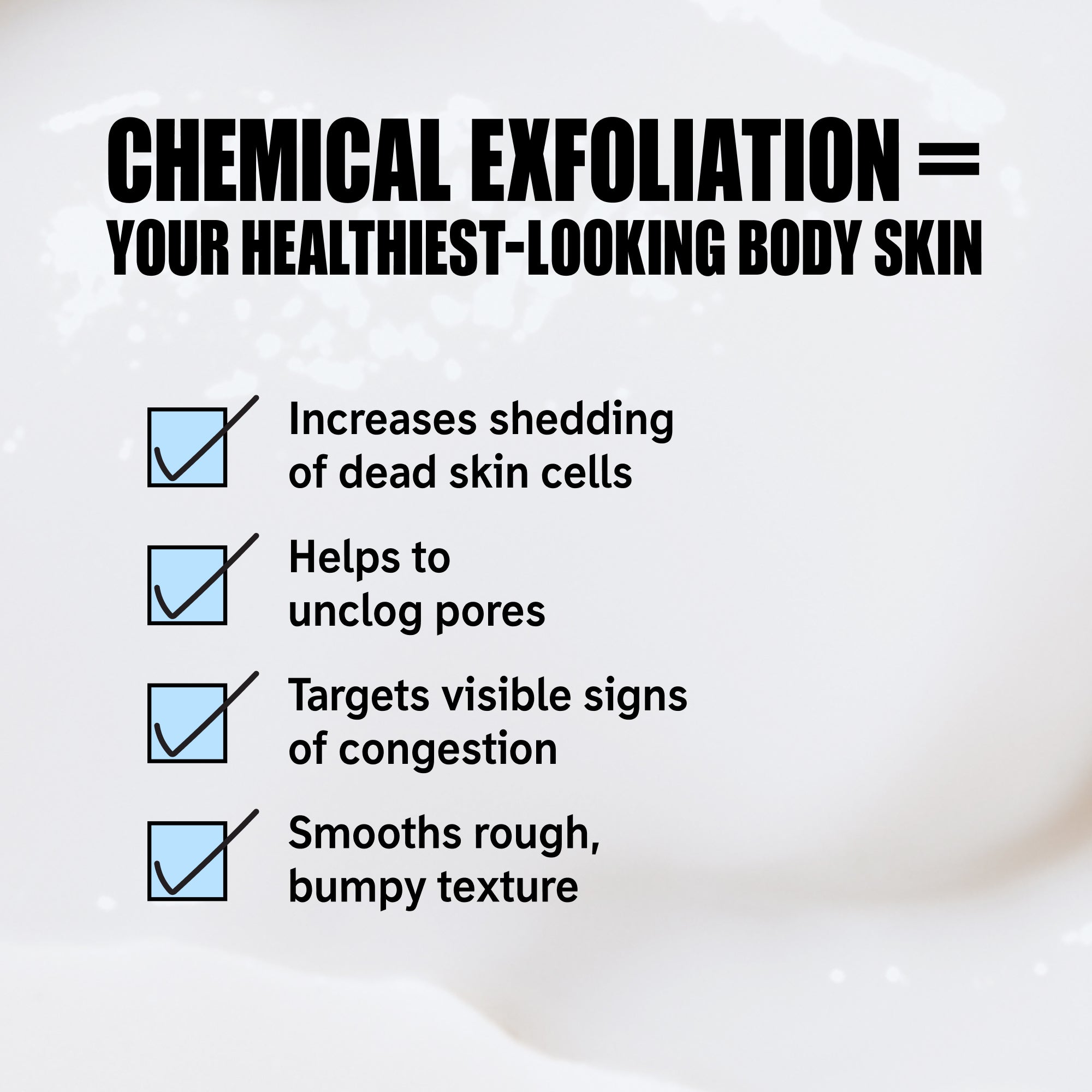 PHA Exfoliating and Hydrating Body Water Cream | The INKEY List UK
